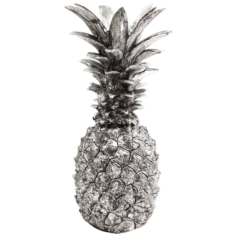 Bespoke Home - Silver Resin Pineapple